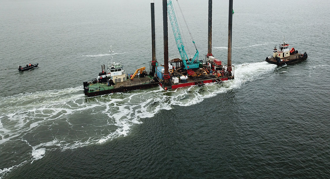 Marine Civil Engineering | Services | Carmet Tugs | Workboat Services