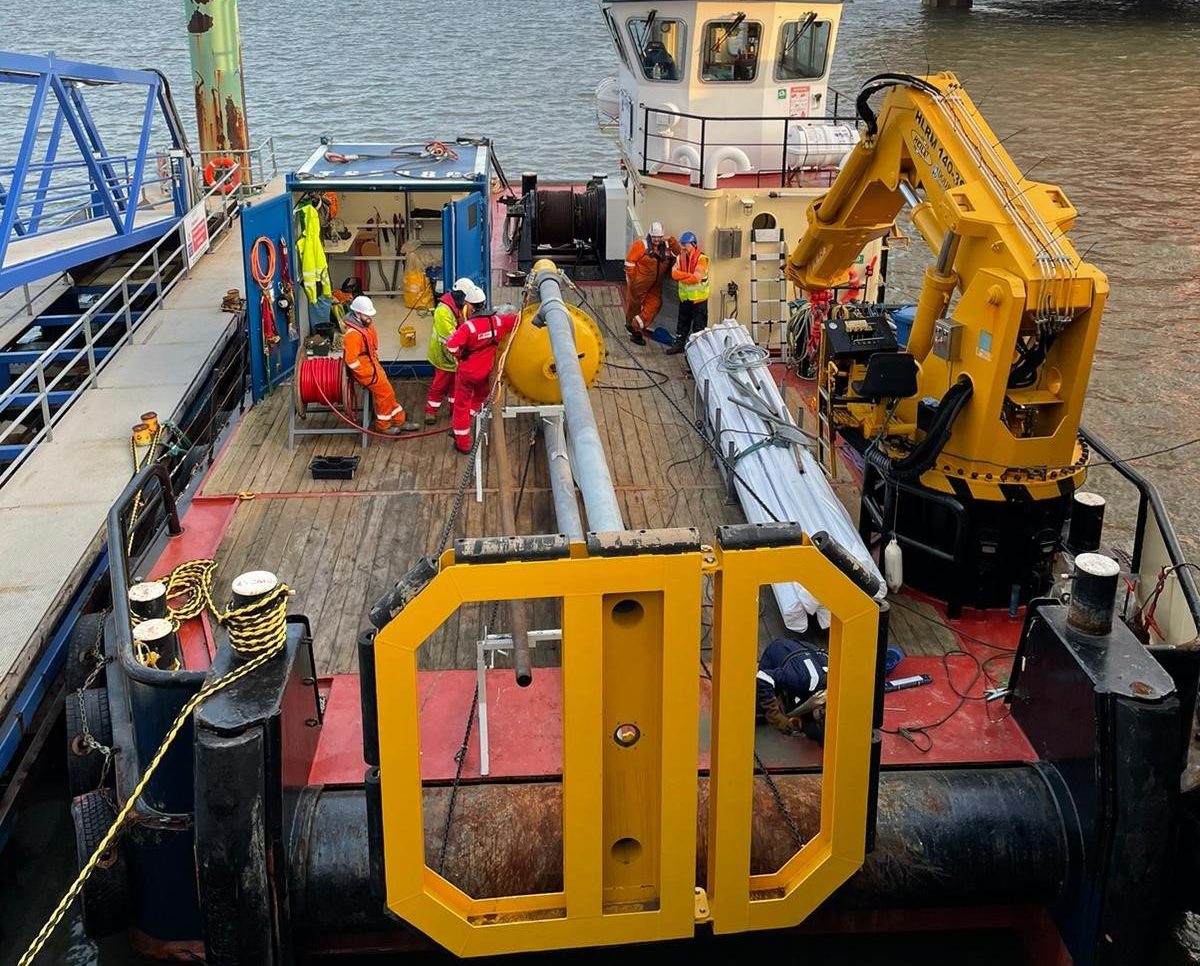 Marine Civil Engineering | Services | Carmet Tugs | Workboat Services
